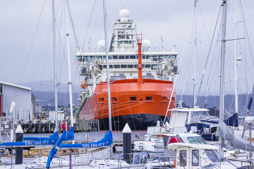 Nuyina has arrived in Tasmania! - COSMOS Education